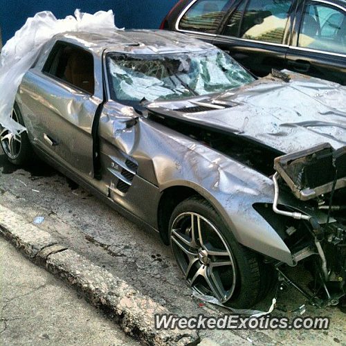 Mercedes Sls Crash