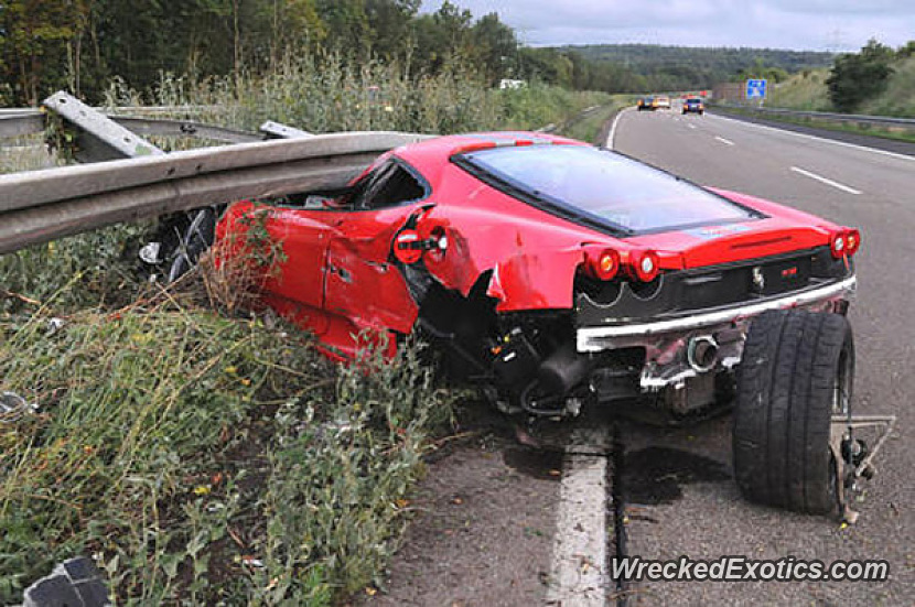 Going Too Fast on The German Autobahn, Lost Control And Smashed ...