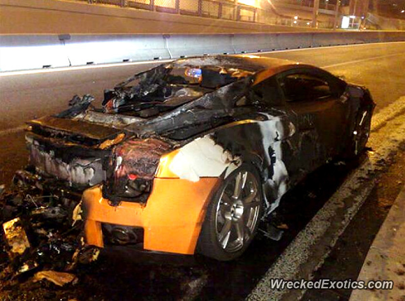 Engine Caught Fire After Experiencing Problems With The Transmission...