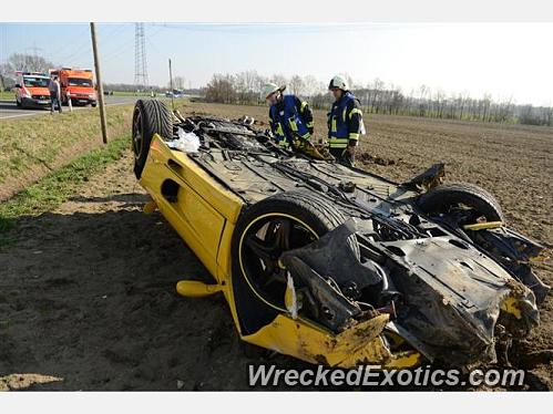 Wrecked Exotic Cars