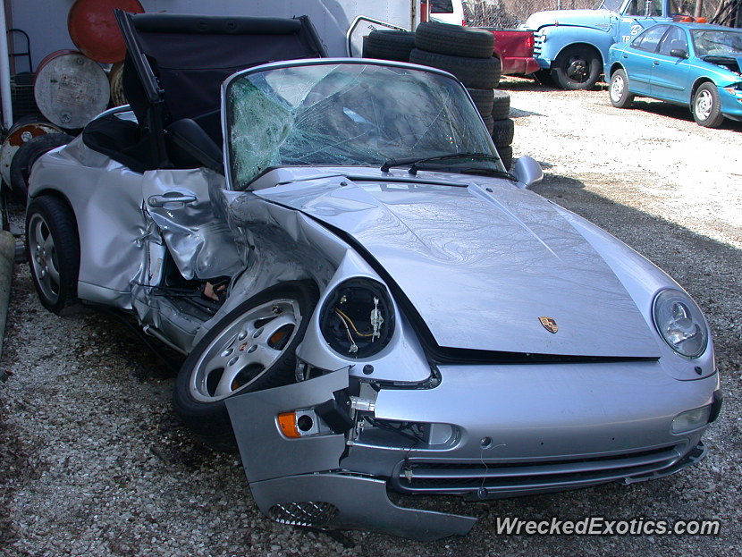 Porsche Heading South Crossed Center Line at 45mph And Was Hit ...