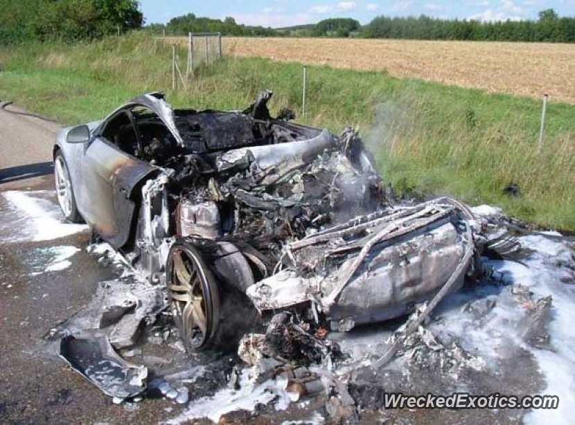 Engine Caught Fire, Totally Destroyed This Brand New Car