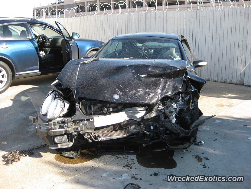 2005 Mercedes Sl55 Wrecked in Dallas, Texas