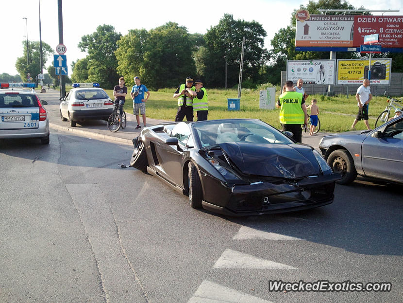 Crashed Into Another Car While Driving Through an Intersection...