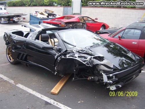 Exotic Car Crashes, Porsche, Ferrari, BMW, Mercedes