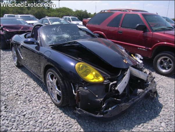 Wrecked Exotic Cars - Ferrari, BMW, Mercedes, Acura, Lamborghini, Porshce